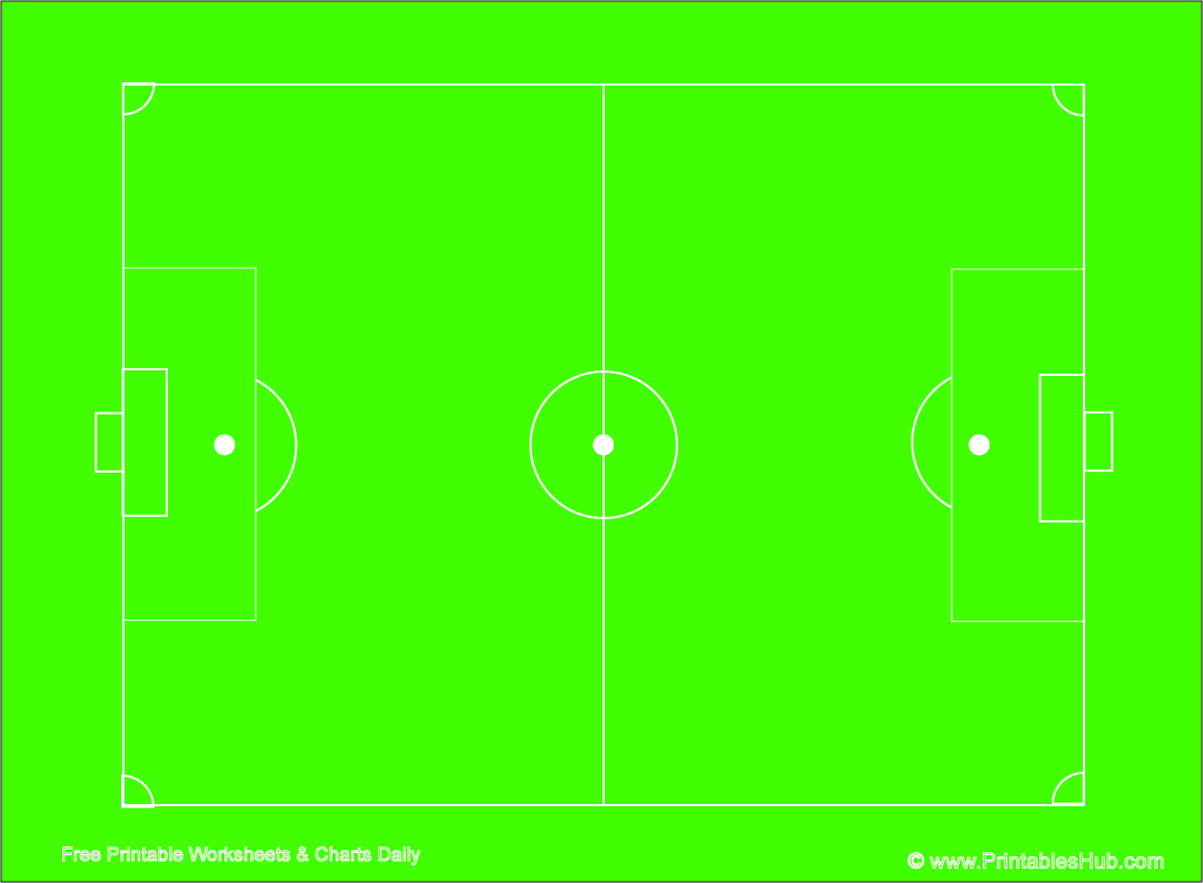 Free Printable Soccer Field Template PDF Printables Hub