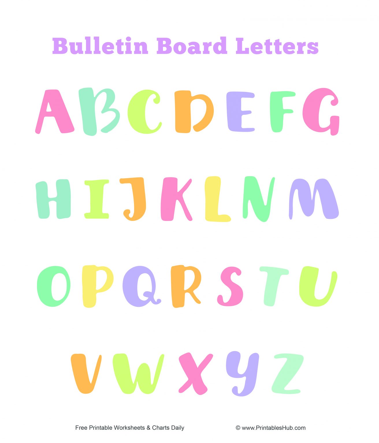 Jungle Animal Cutouts Free Printable Alphabet Letters For Bulletin ...