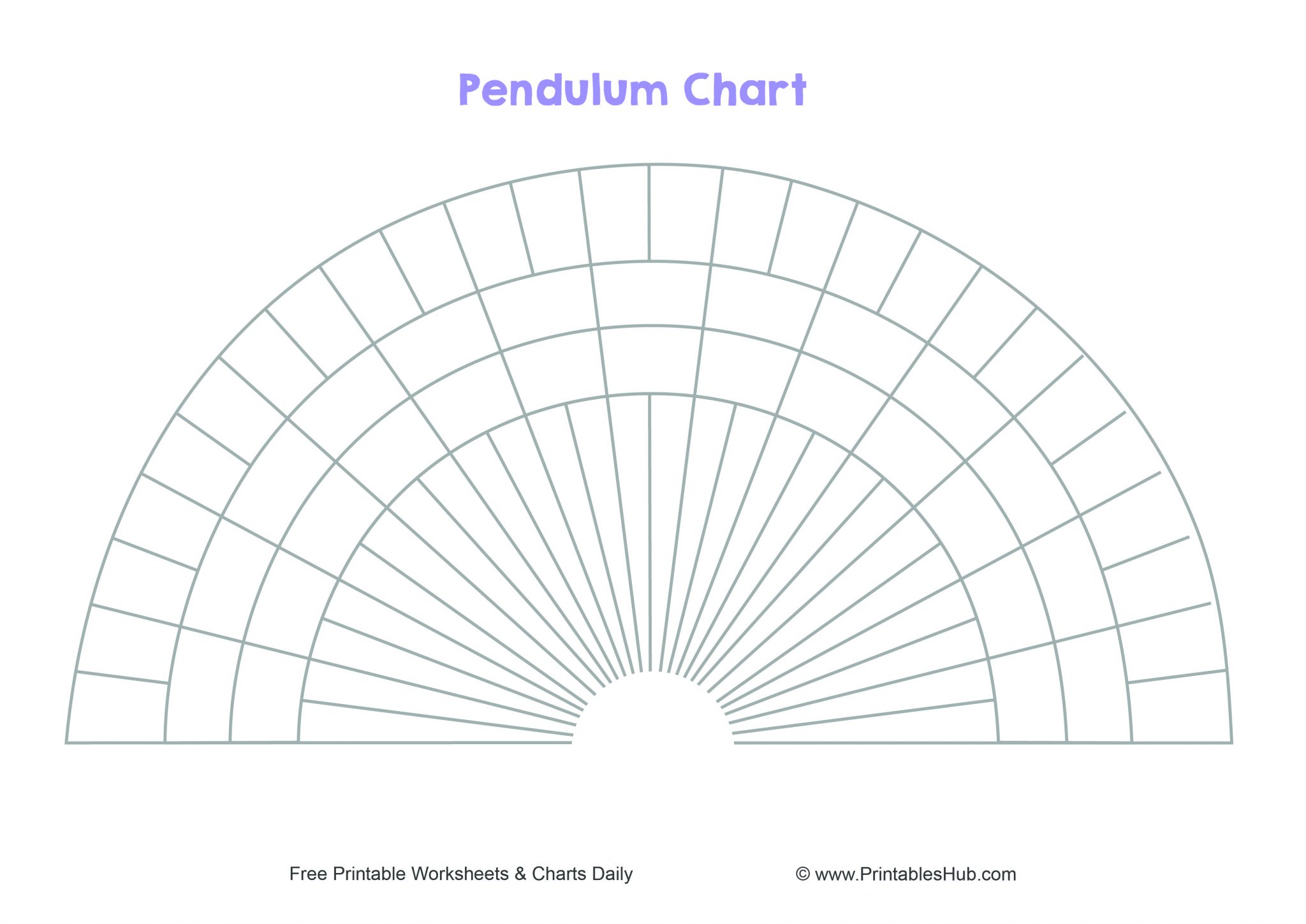 Free Printable Pendulum Charts [PDF] (Blank, Colored, Health, Love ...
