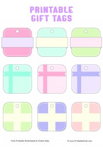 Free Printable Gift Tags for all Occasions [PDF] - Printables Hub