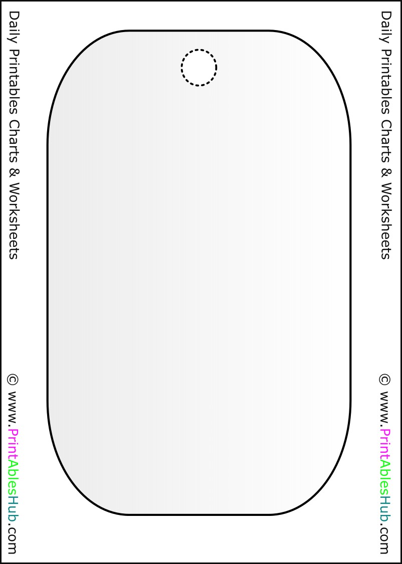 Free Printable Dog Tags Templates PDF Printables Hub
