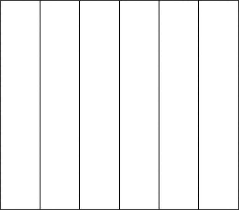 Free Printable 6 Column Chart Templates PDF Printables Hub
