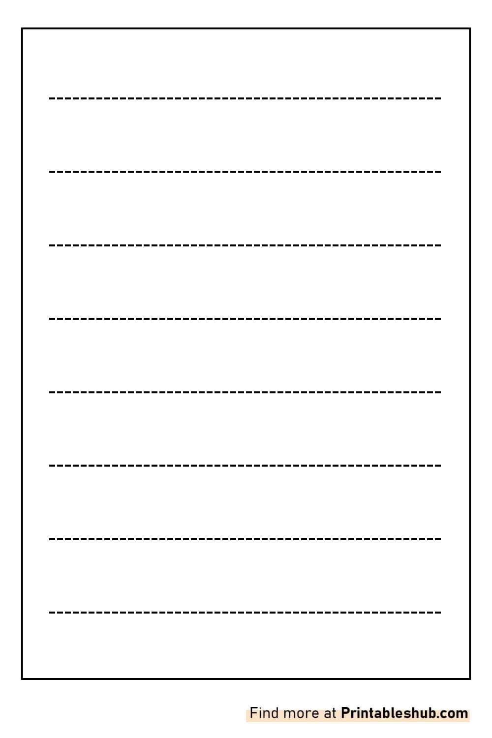 Free Printable Blank Flashcards Template [PDF] - Printables Hub