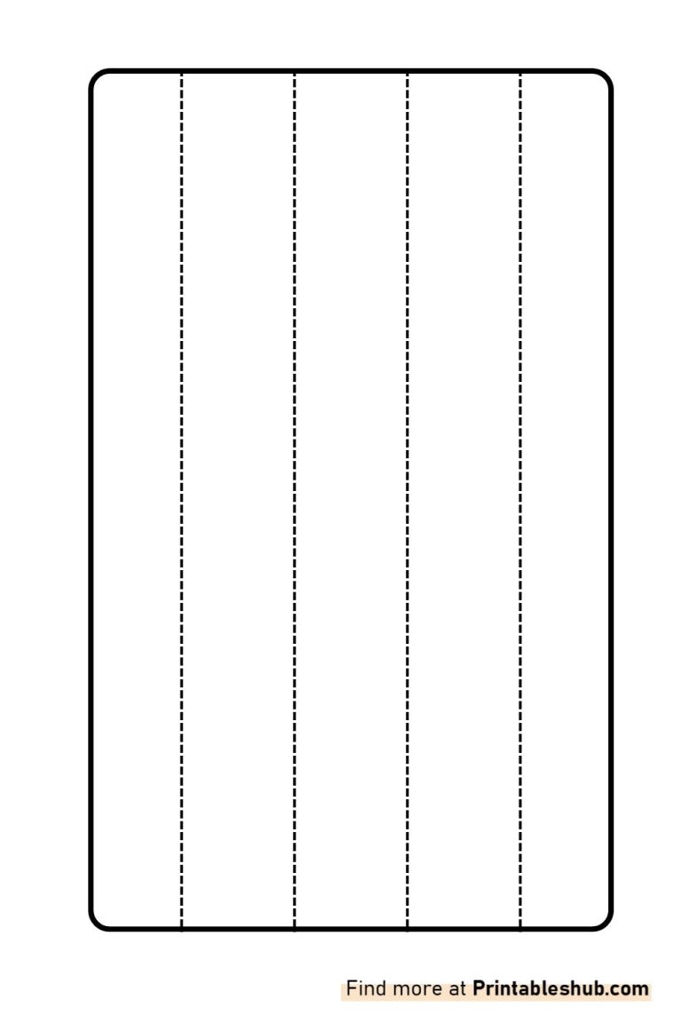 Free Printable Blank Flashcards Template [PDF] - Printables Hub