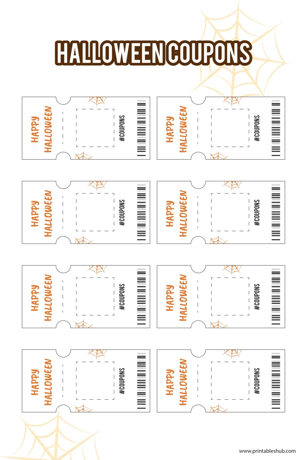 Free Printable Blank Coupon Templates [PDF] - Printables Hub
