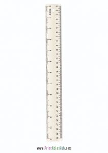 Free Printable 12 Inch Ruler Templates Pdf [Blank Template With ...