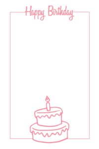 Printable Birthday Party Invitation Card Blank Templates [Free PDFs ...