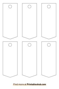 Free Printable Blank Bookmark Templates [PDF Included] - Printables Hub