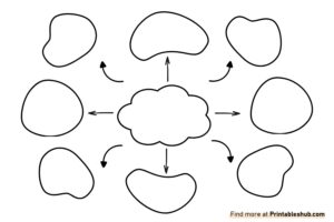 Free Printable Blank Mind Map Templates [PDF Included] - Printables Hub