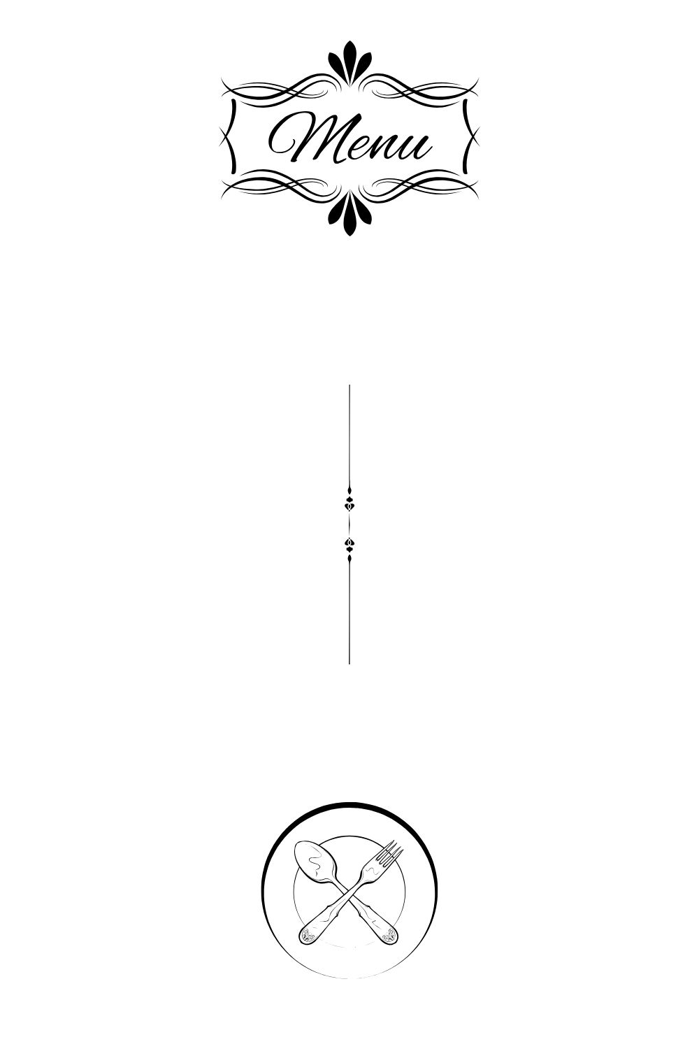 Free Printable Blank Restaurant Menu Template [PDF Included ...