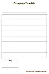 Free Printable Blank Pictograph Templates [PDF Included] - Printables Hub