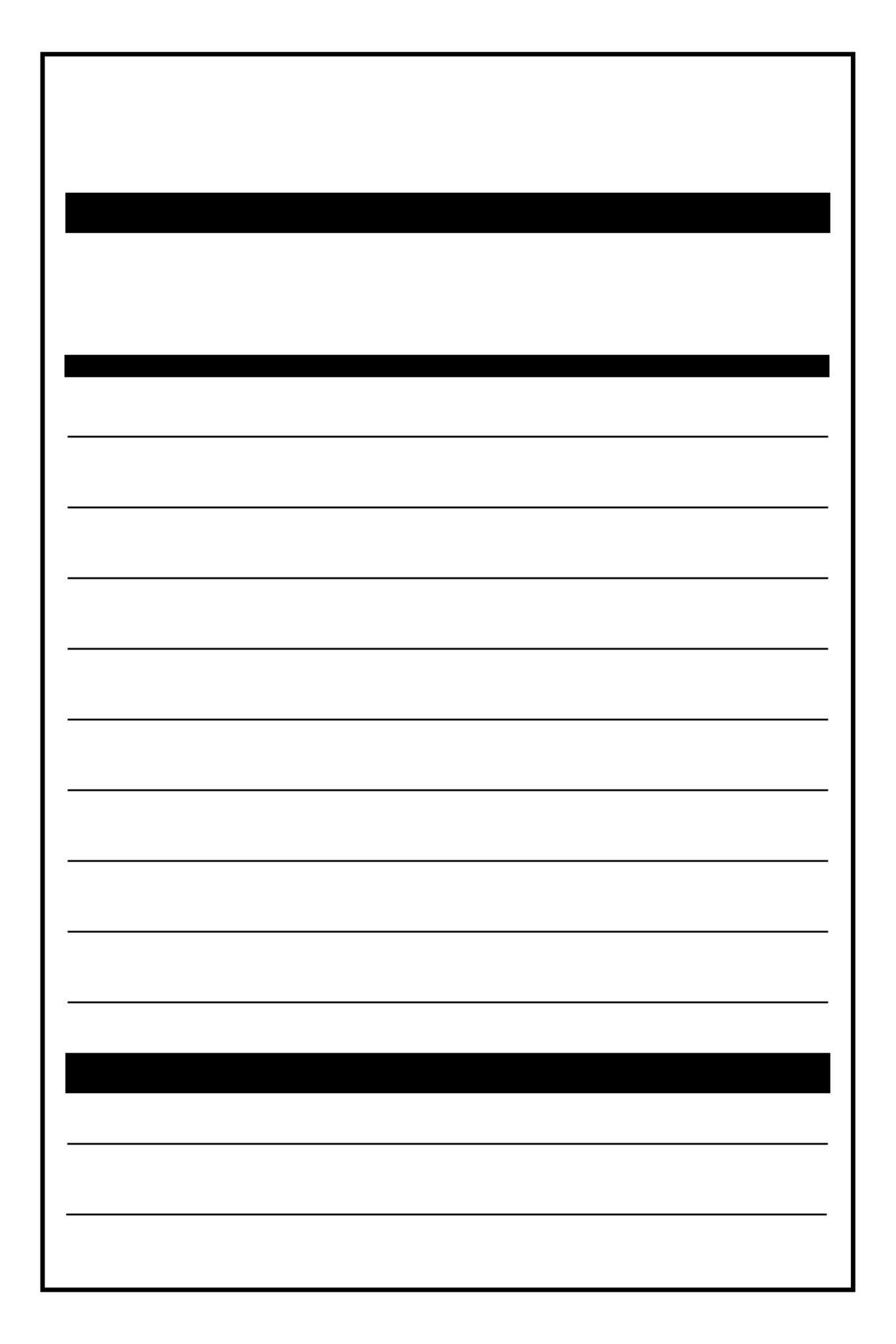 Free Printable Blank Nutrition Facts Templates [PDF Included ...