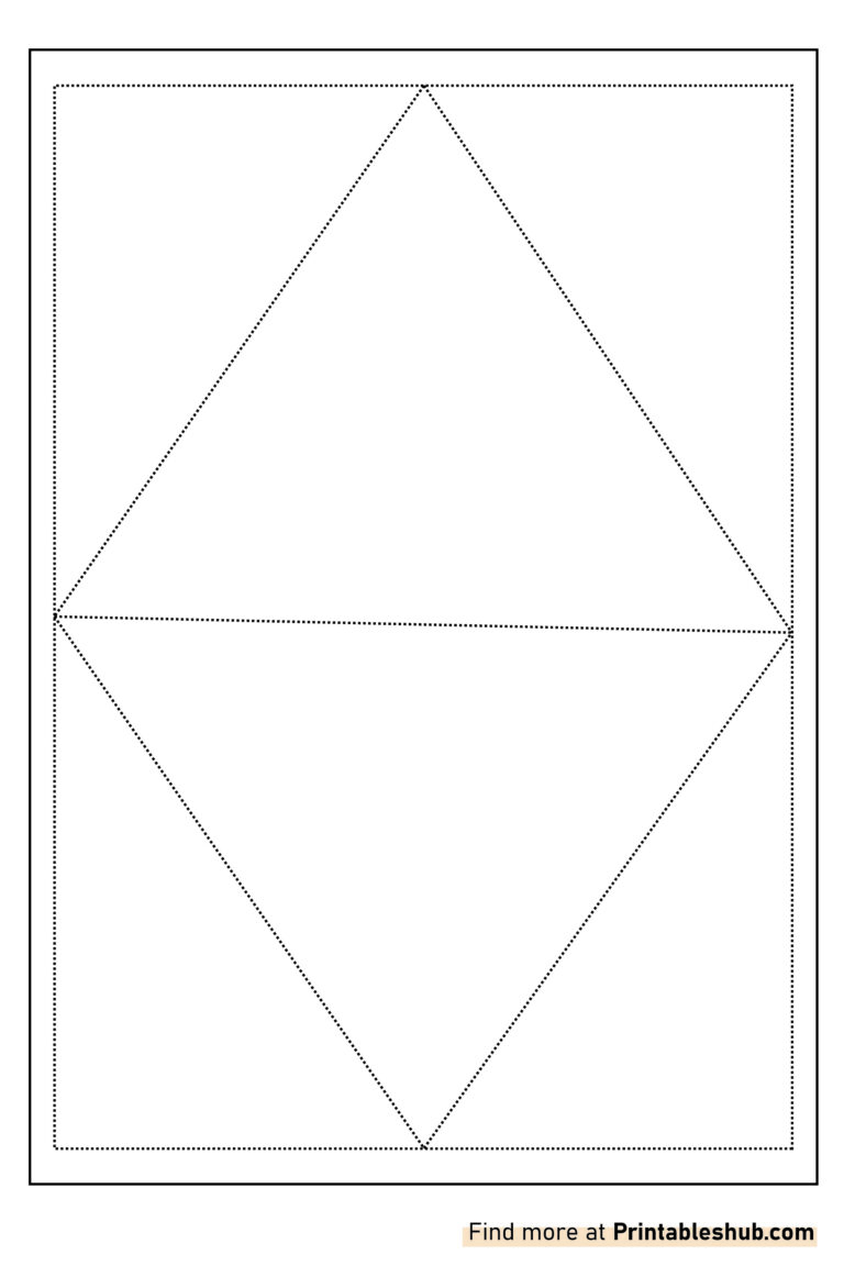 Free Printable Blank One Pager Templates [PDF Included] - Printables Hub