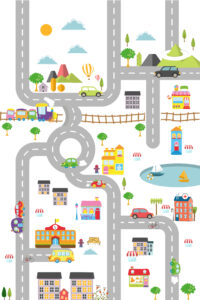 Printable Town Map For Kids [PDF + Blank Template] - Printables Hub