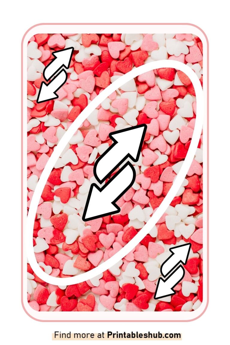 Free Printable UNO Reverse Cards With Blank Template [PDF Included ...