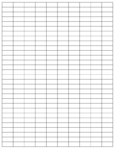 Printable Blank 10 Column Chart Templates [PDF Included] - Printables Hub