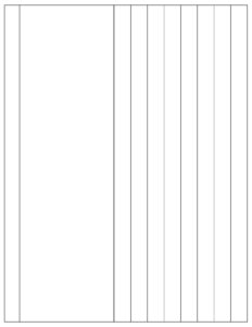 Printable Blank 10 Column Chart Templates [PDF Included] - Printables Hub