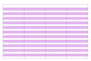 Printable Blank 4 Column Chart Templates [PDF Included] - Printables Hub