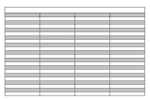 Printable Blank 4 Column Chart Templates [PDF Included] - Printables Hub