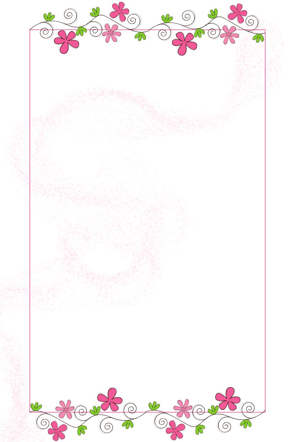 Printable Blank Aesthetic Rectangle {Frame} Templates [PDF Included ...