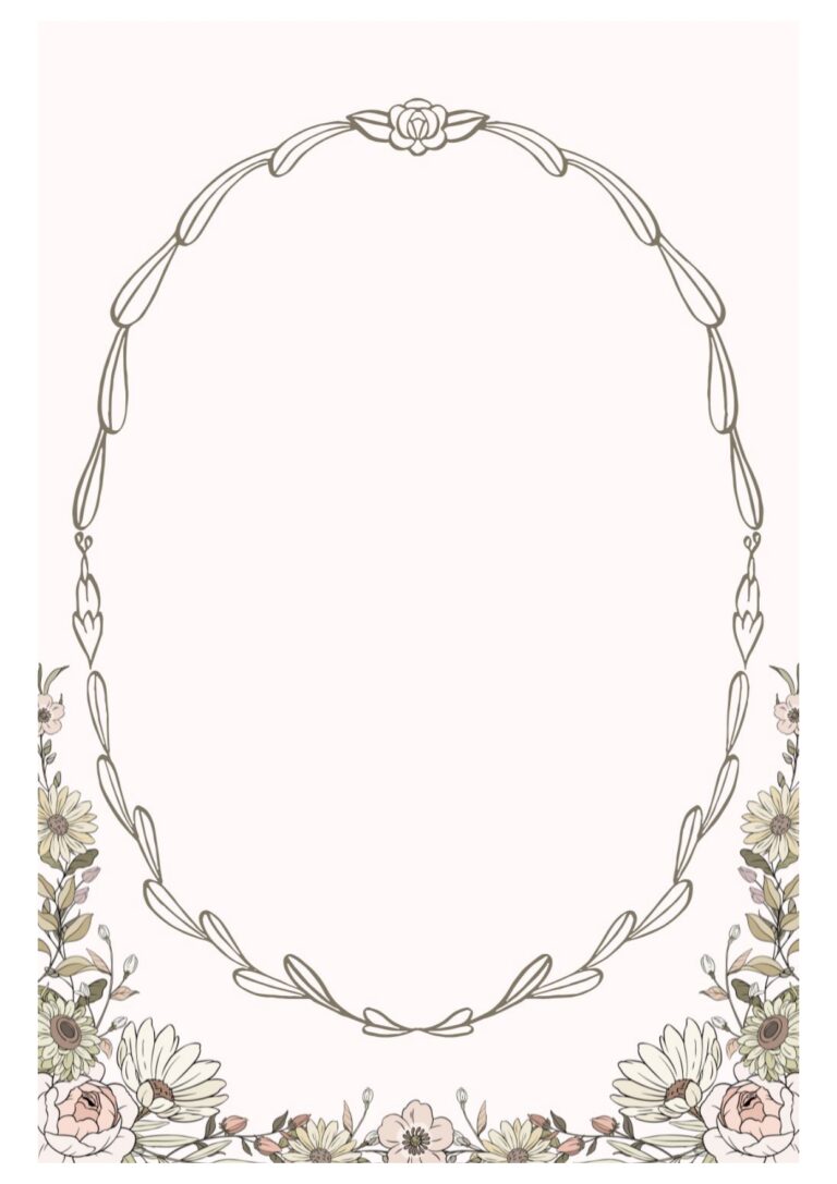 Printable Frames Borders Sheets - Printables Hub