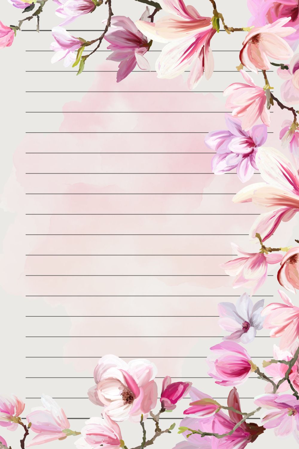 Free Printable A4 Writing Stationery/Sheets [PDF Included] - Printables Hub