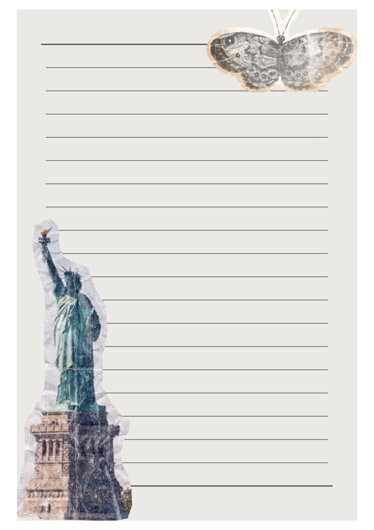 Free Printable A4 Writing Stationery/Sheets [PDF Included] - Printables Hub