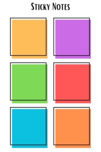 Printable Blank Sticky Notes Templates [With PDF] - Printables Hub