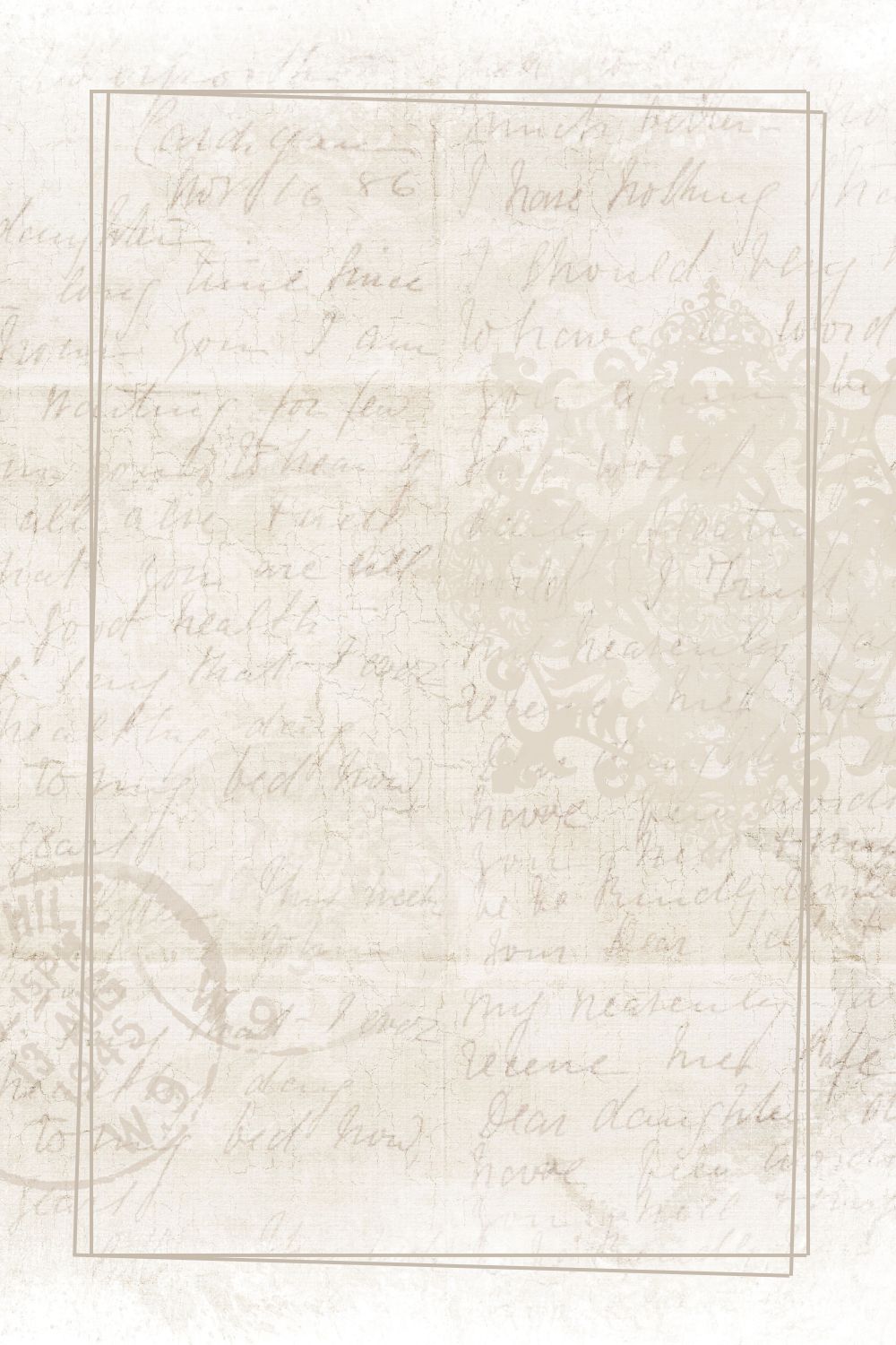 Printable Blank Aesthetic Rectangle {Frame} Templates [PDF Included ...