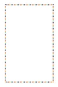 Printable Blank Aesthetic Rectangle {Frame} Templates [PDF Included ...