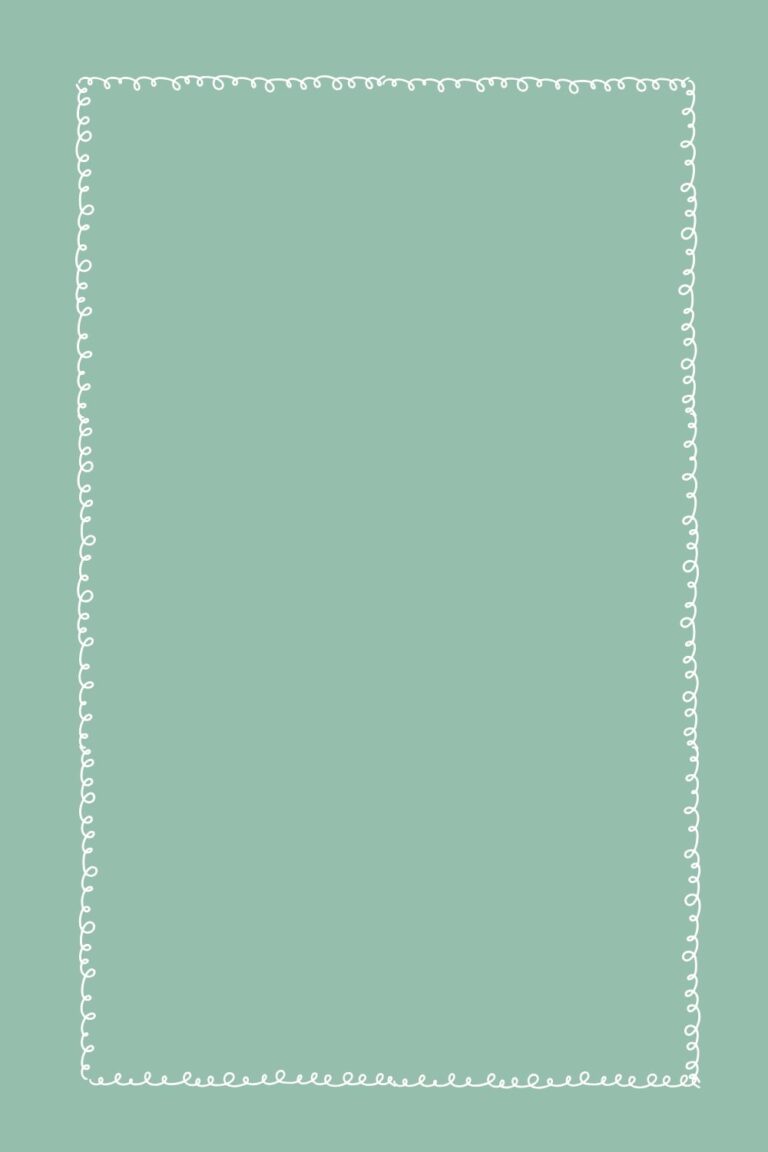 Printable Blank Aesthetic Rectangle {Frame} Templates [PDF Included ...