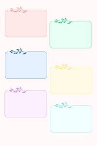 Free Printable Blank Stickers Templates [PDF Included] - Printables Hub