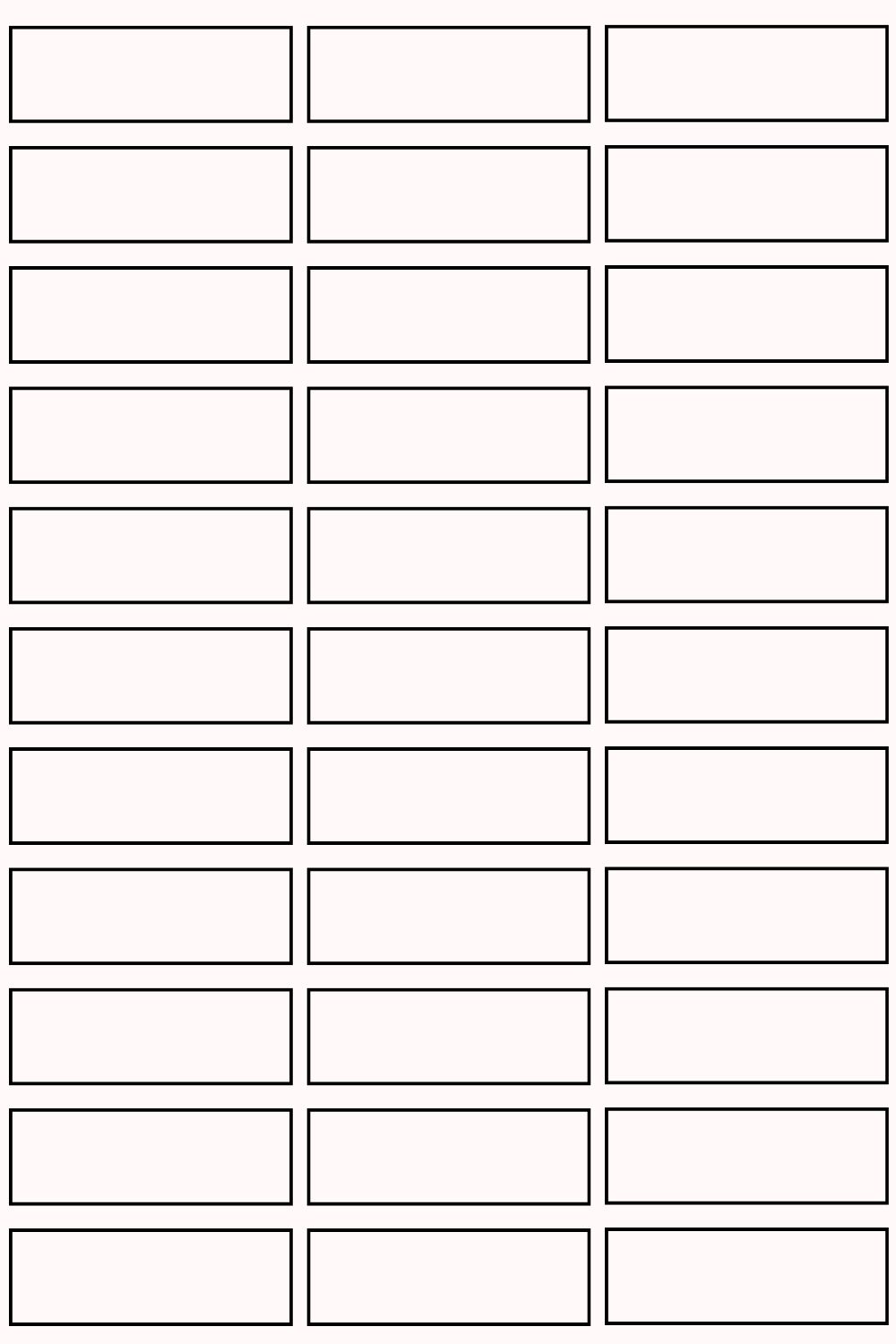 Free Printable Blank Stickers Templates [PDF Included] - Printables Hub