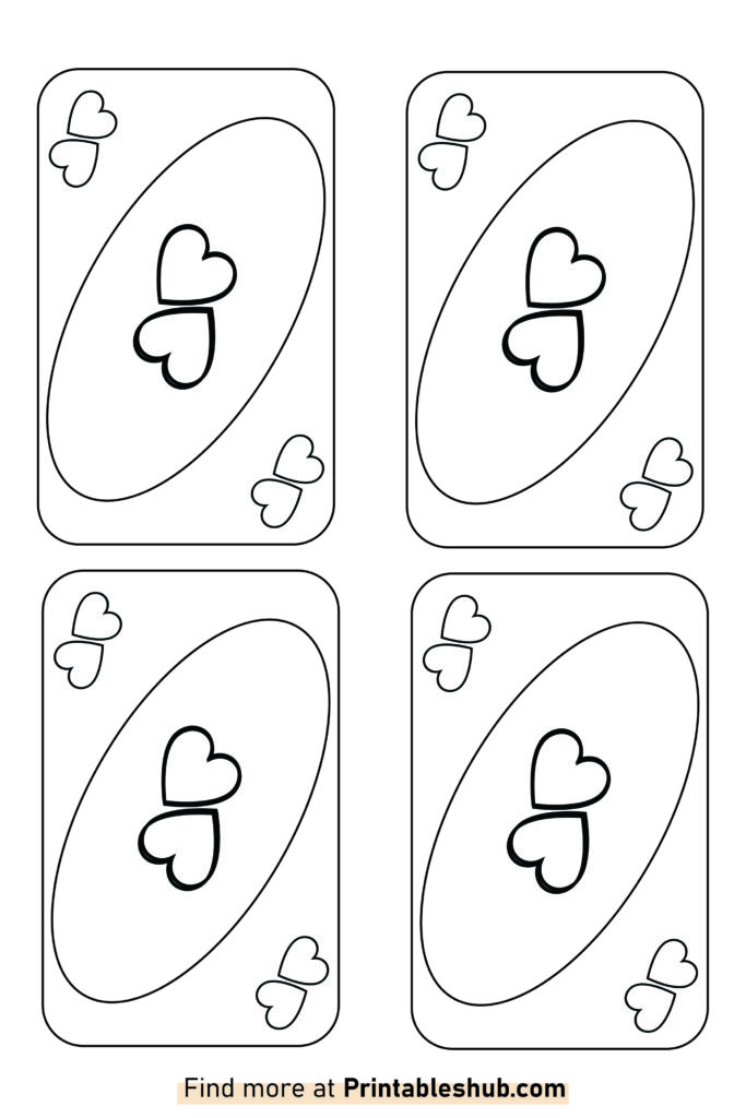 Free Printable UNO Reverse Cards With Blank Template [PDF Included ...