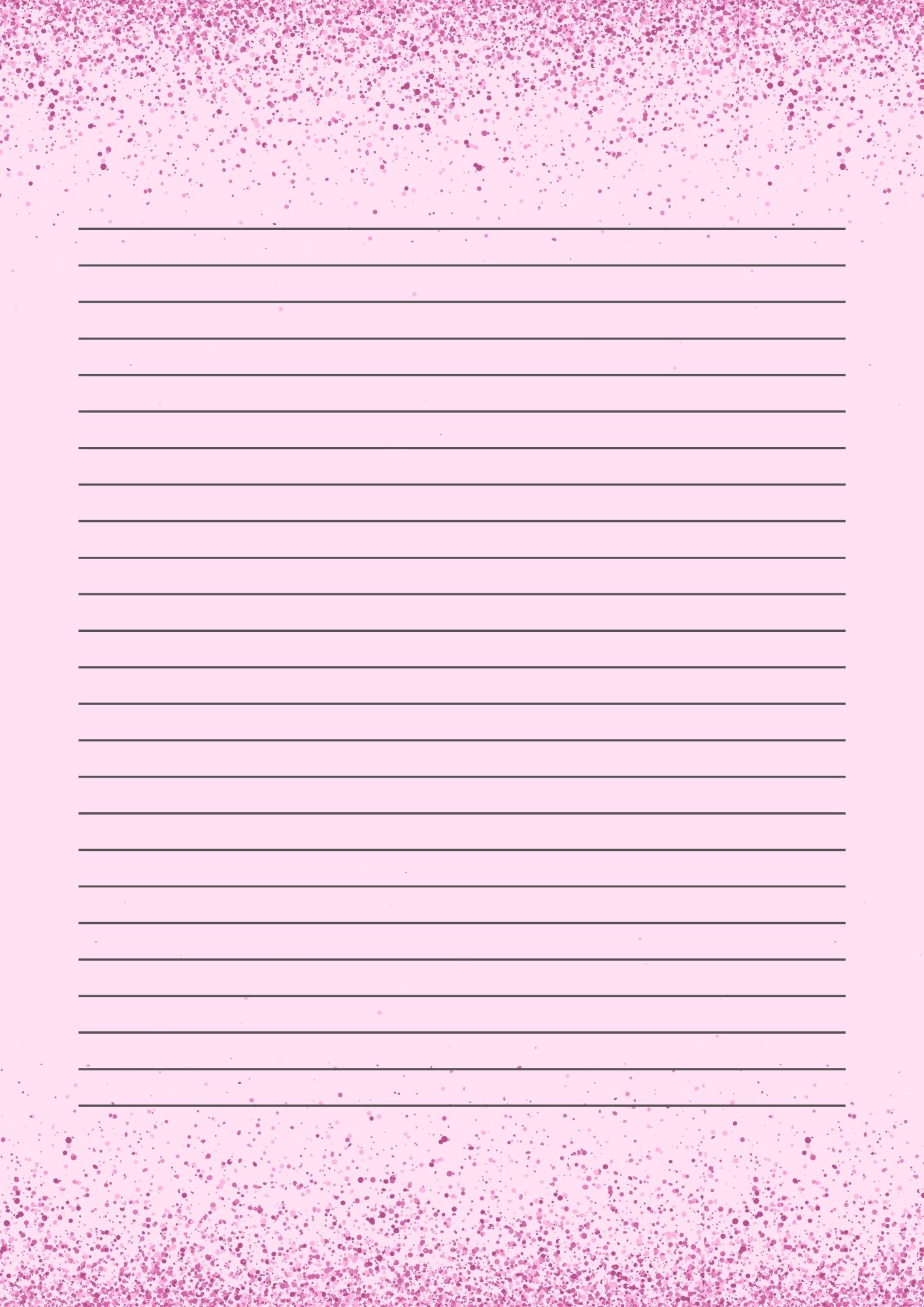 Free Printable A4 Writing Stationery/Sheets [PDF Included] - Printables Hub