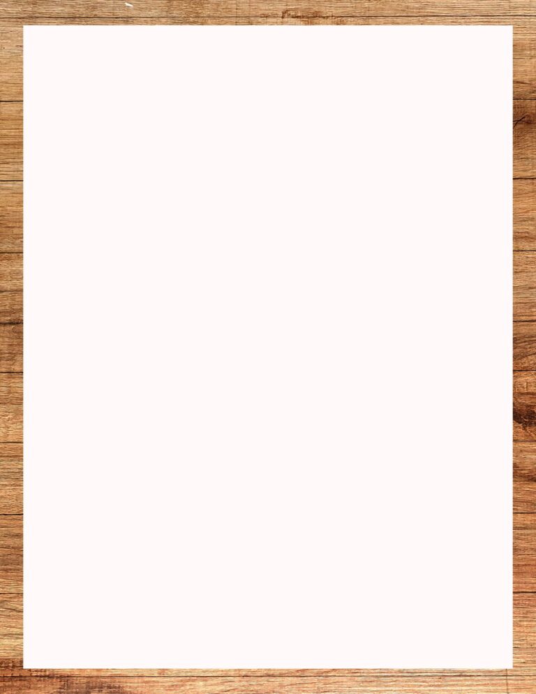 Printable Frames Borders Sheets - Printables Hub