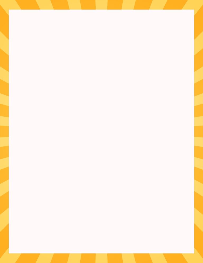 Printable Frames Borders Sheets - Printables Hub