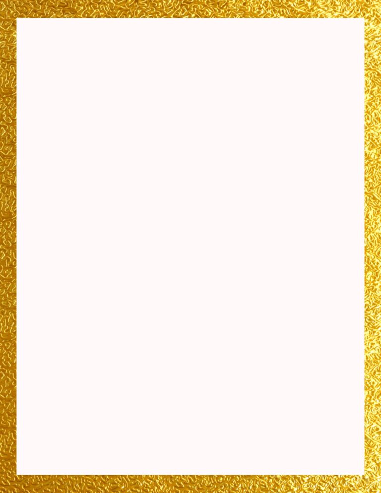 Printable Frames Borders Sheets - Printables Hub