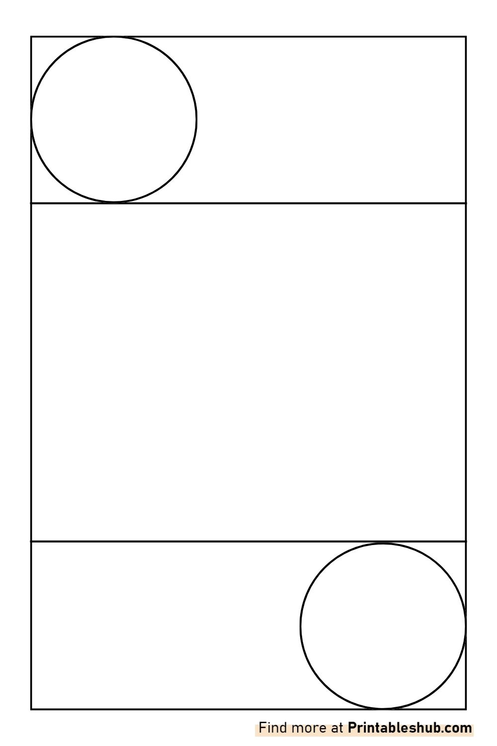Free Printable Blank One Pager Templates [PDF Included] - Printables Hub