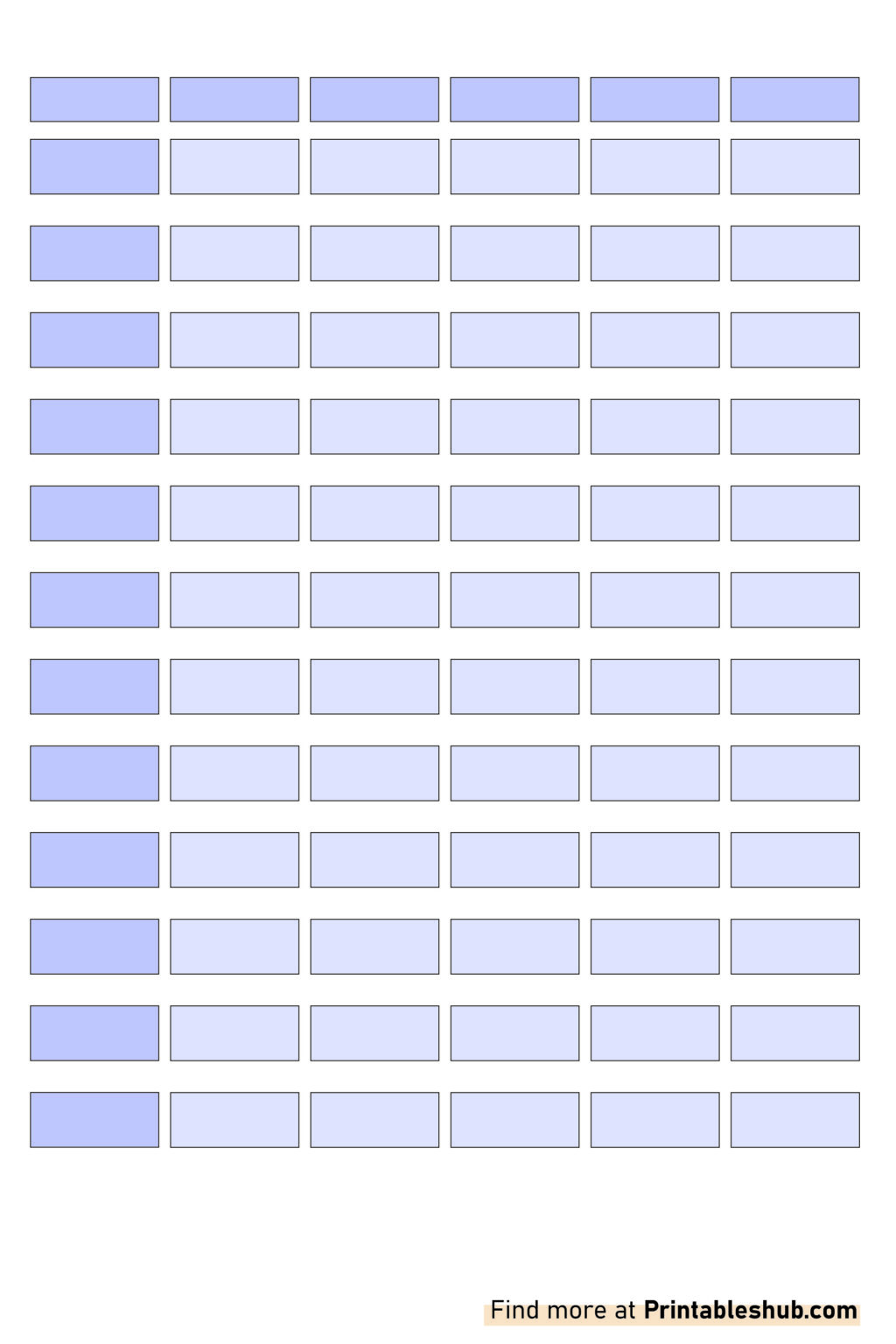 Free Printable Blank Comparison Chart Templates [PDF Included ...