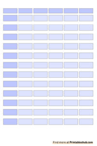 Free Printable Blank Comparison Chart Templates [PDF Included ...