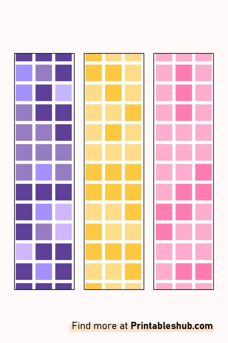 Free Printable Creative Bookmarks [PDF Included] - Printables Hub
