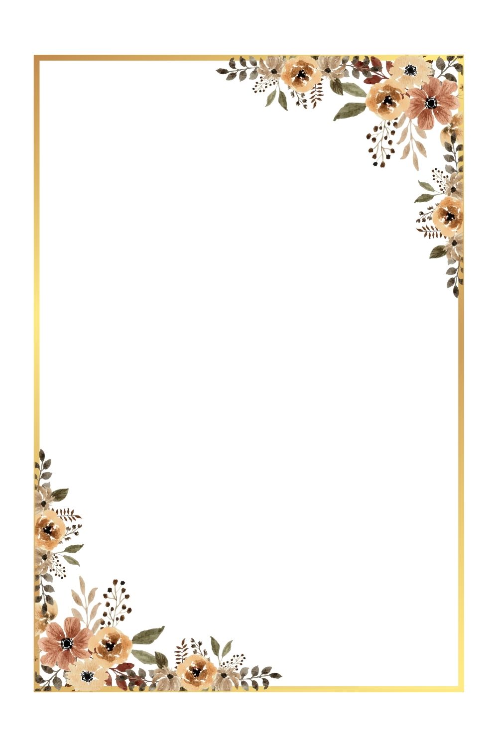 Printable Blank Invitation Background Templates Ideas - Printables Hub