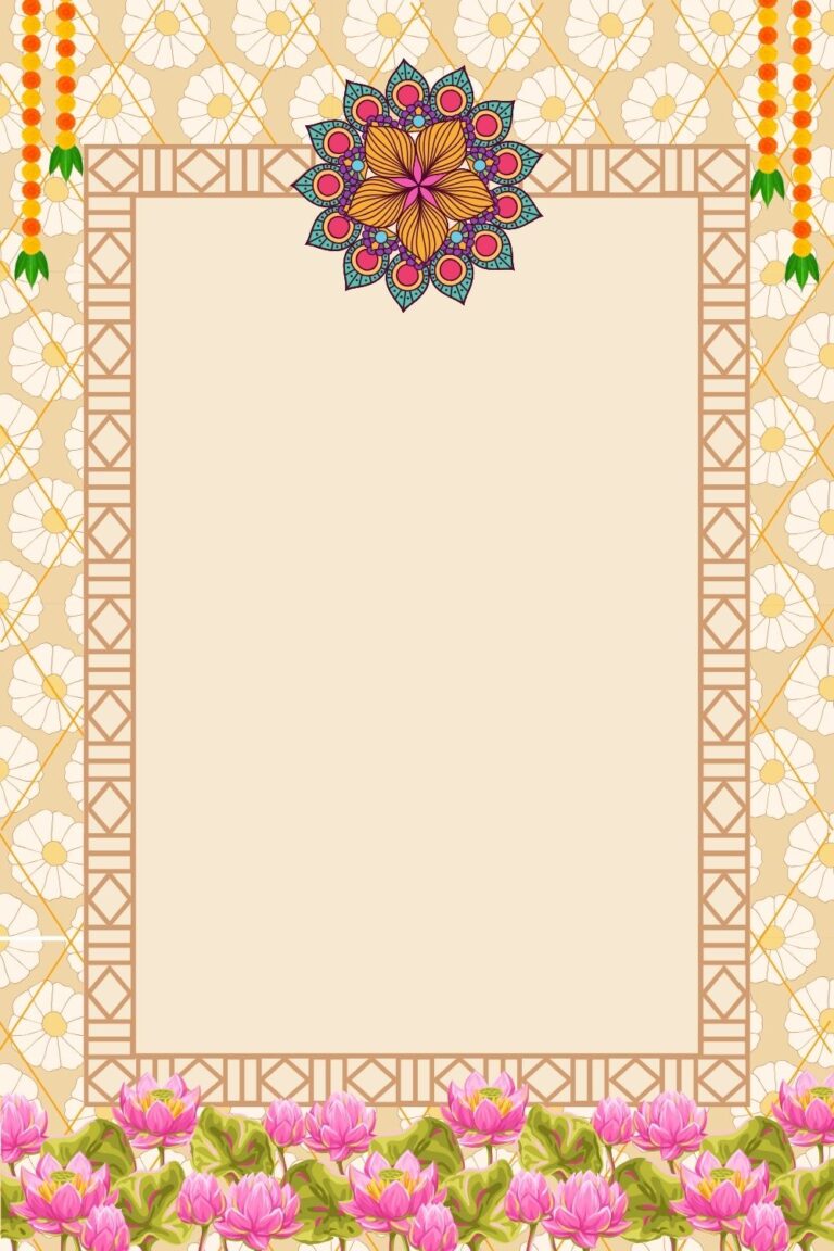 Printable Blank Invitation Background Templates Ideas - Printables Hub