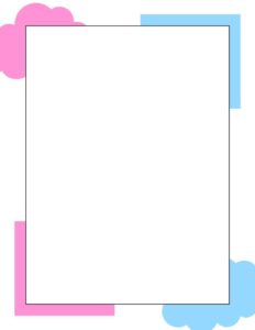 Printable Frames Borders Sheets - Printables Hub