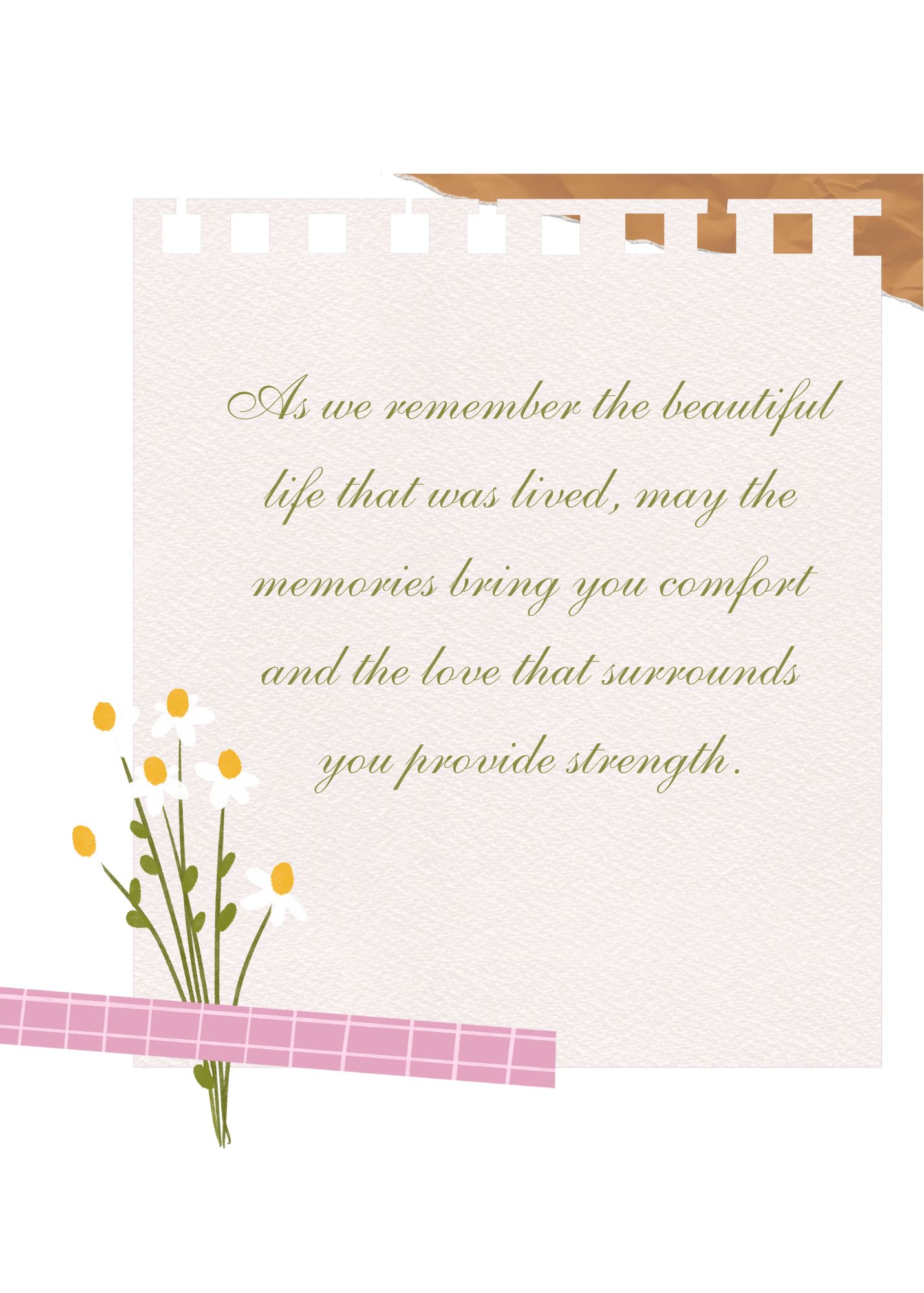 Printable Sympathy Messages Cards - Printables Hub