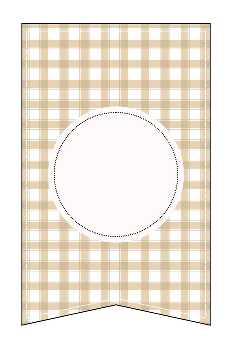 Free Printable Blank Banner Templates [PDF Included] - Printables Hub
