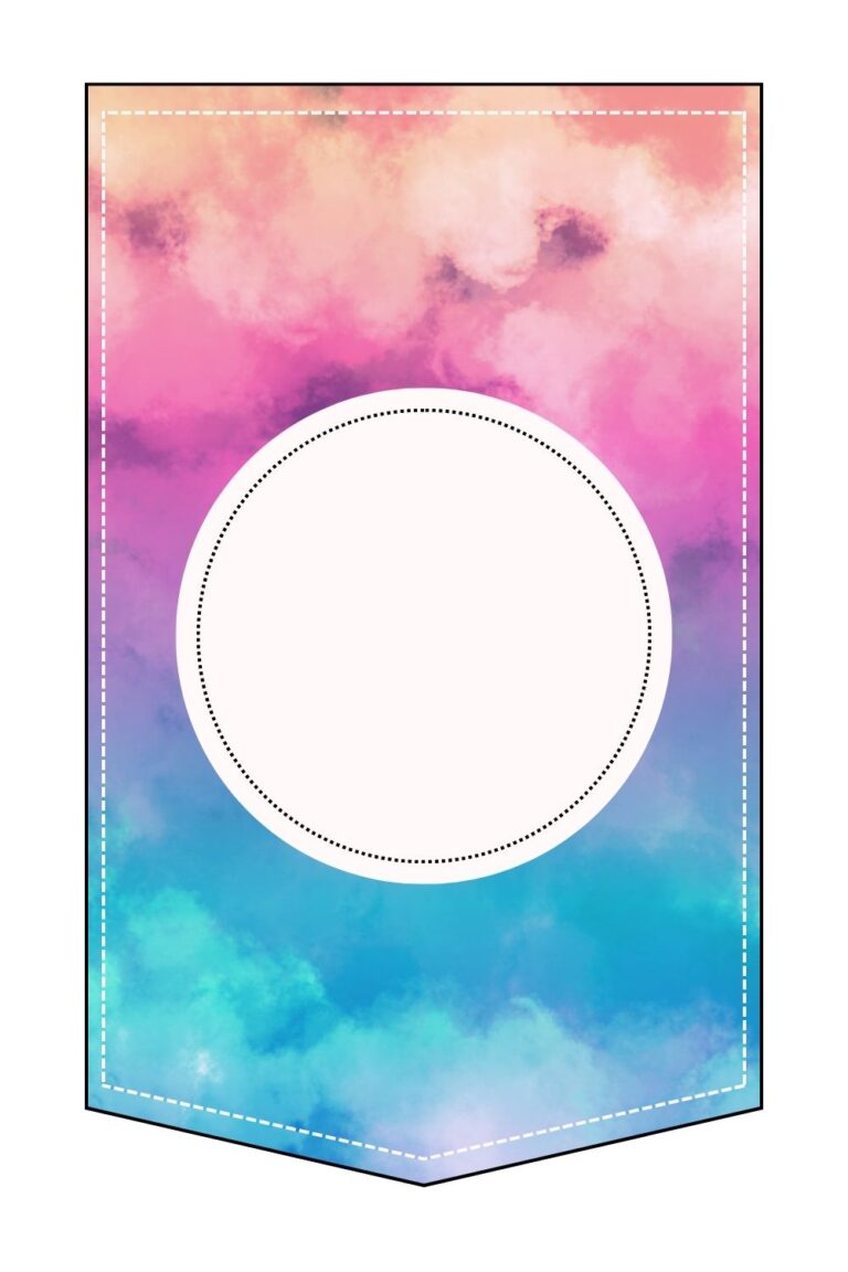 Free Printable Blank Banner Templates [PDF Included] - Printables Hub