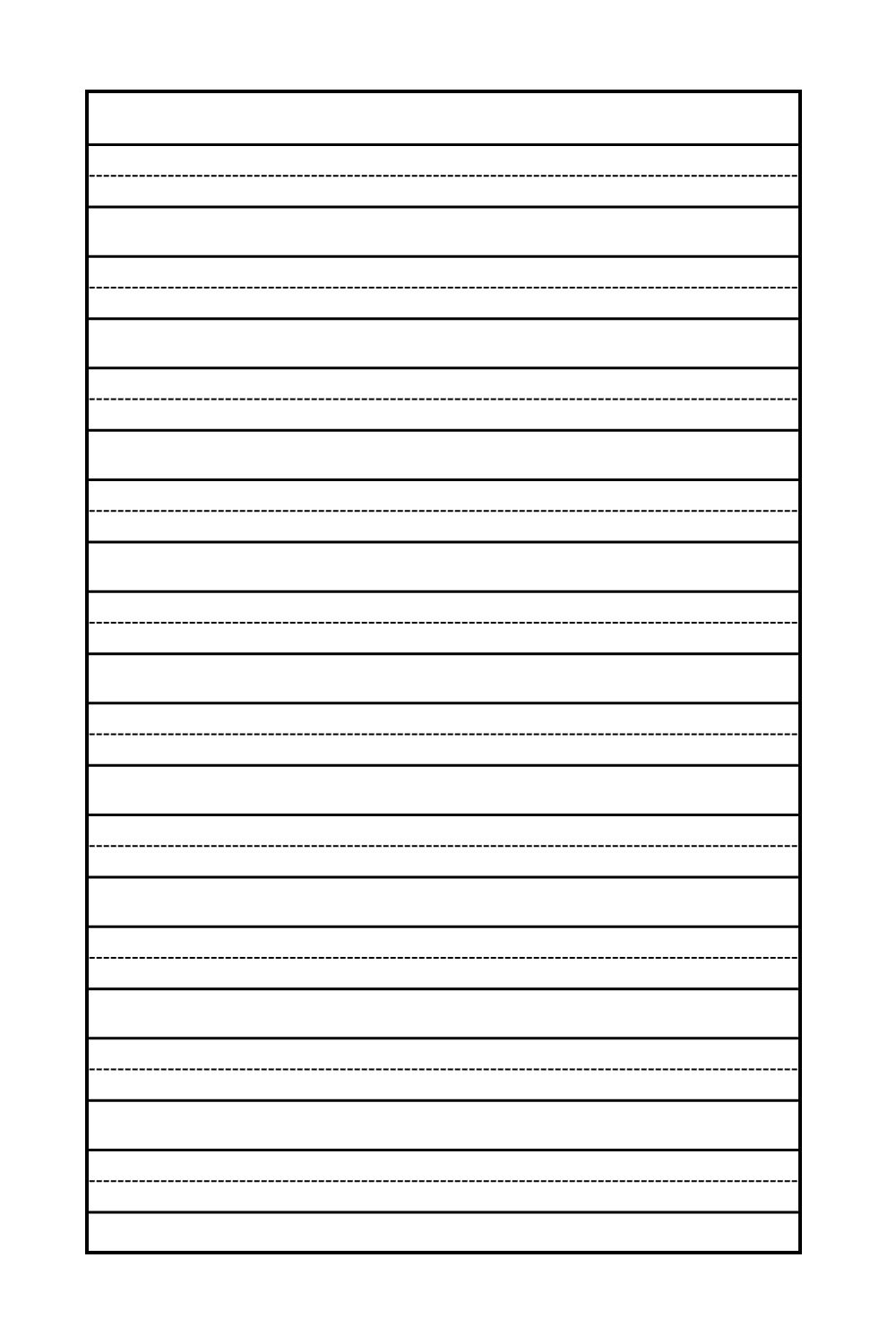 Printable Blank Sheet Of Paper Templates [With PDF] - Printables Hub