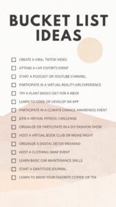 Printable Bucket List Ideas - Printables Hub